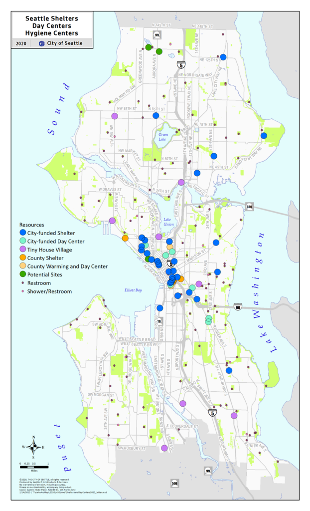 Reminder: Seattle Shelters and Day Centers - Human Interests
